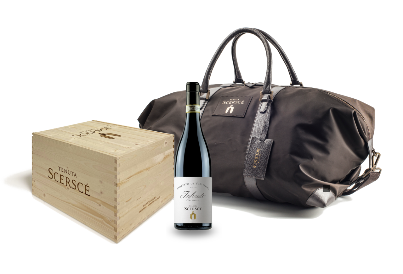 Verticale di Infinito in cassa legno + Scerscé weekend bag in omaggio ...